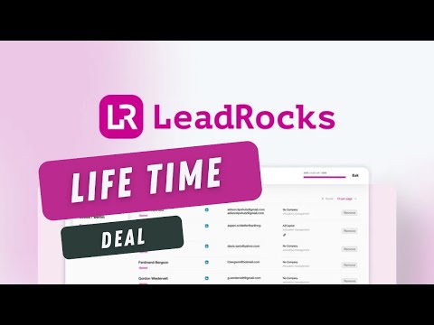 LeadRocks - Plus exclusive | AppSumo